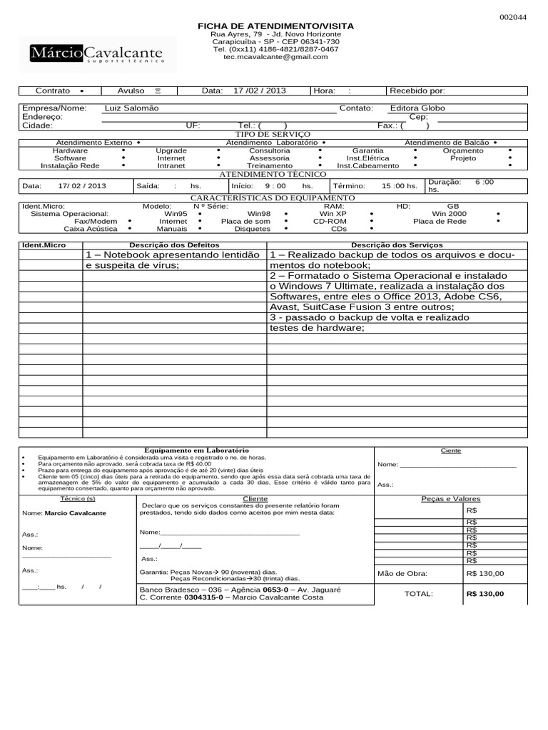 Modelo de OS | PDF | Arquitetura de computadores | Informática