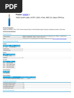 Belden 7814A Cat 6 UTP Cable Specs | PDF