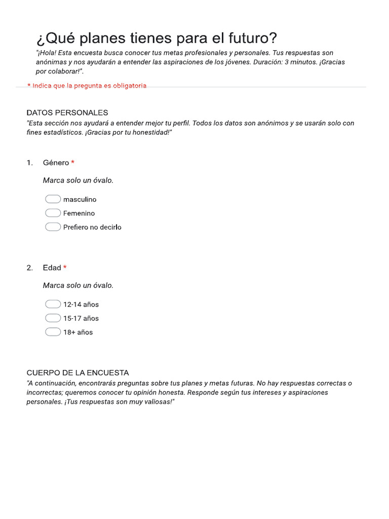 Que Planes | PDF