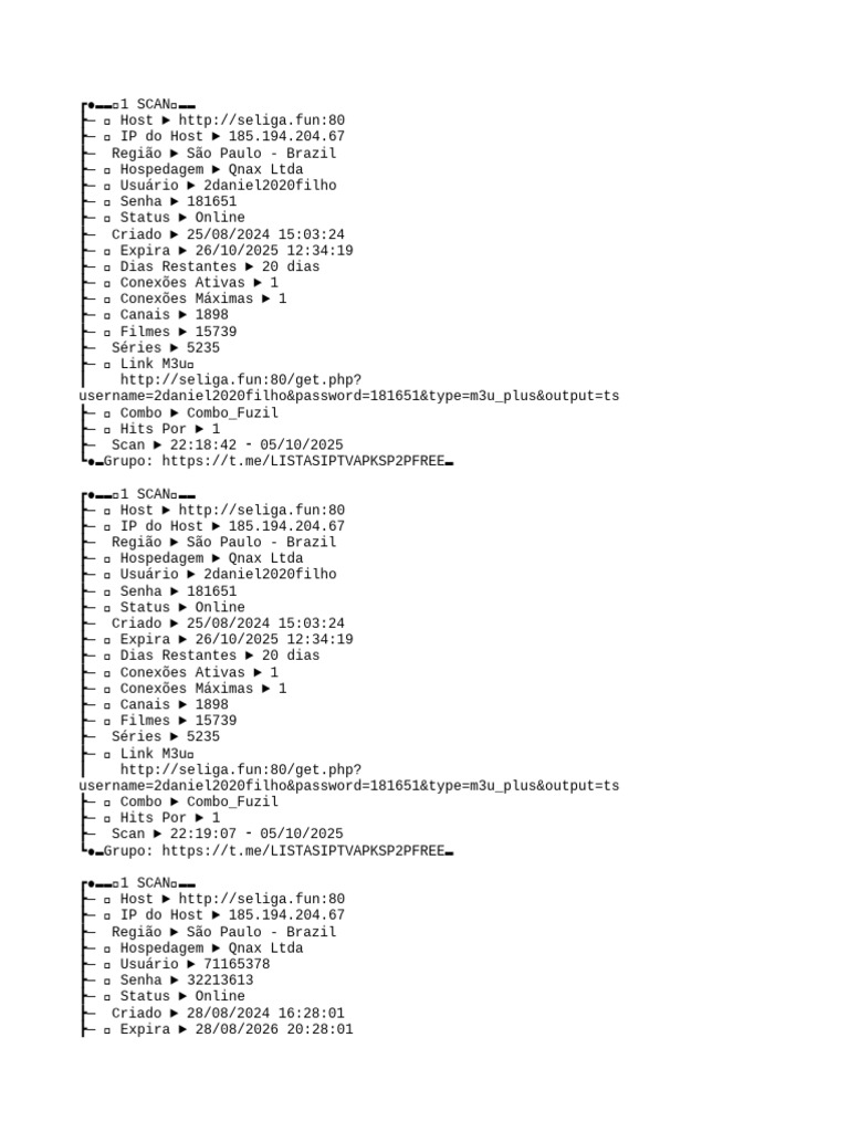 m3u@seliga.fun | PDF