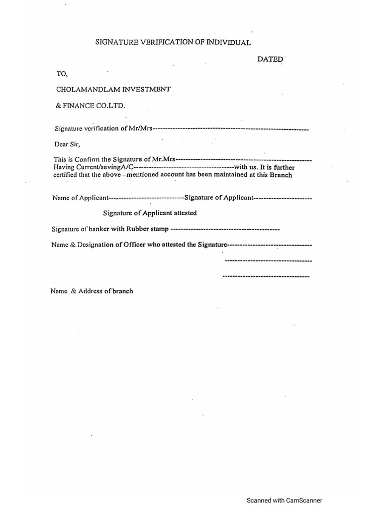 Signature Verification | PDF