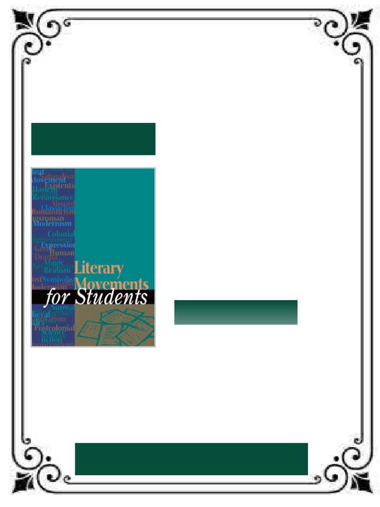 Literary Movements for Students Second Edition Ira Mark Milne (Editor ...