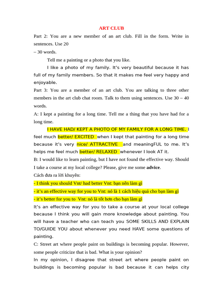 Art Club + Music Club | PDF | Psychological Concepts | Psychology