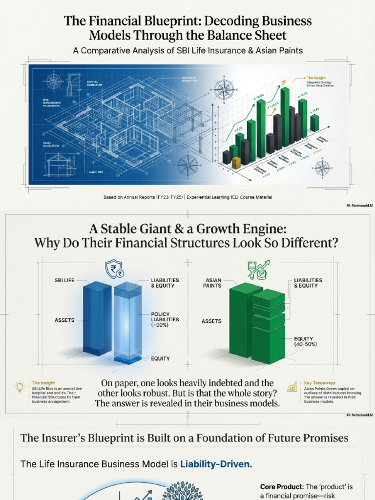 Financial Blueprints Decoding Business Models | PDF