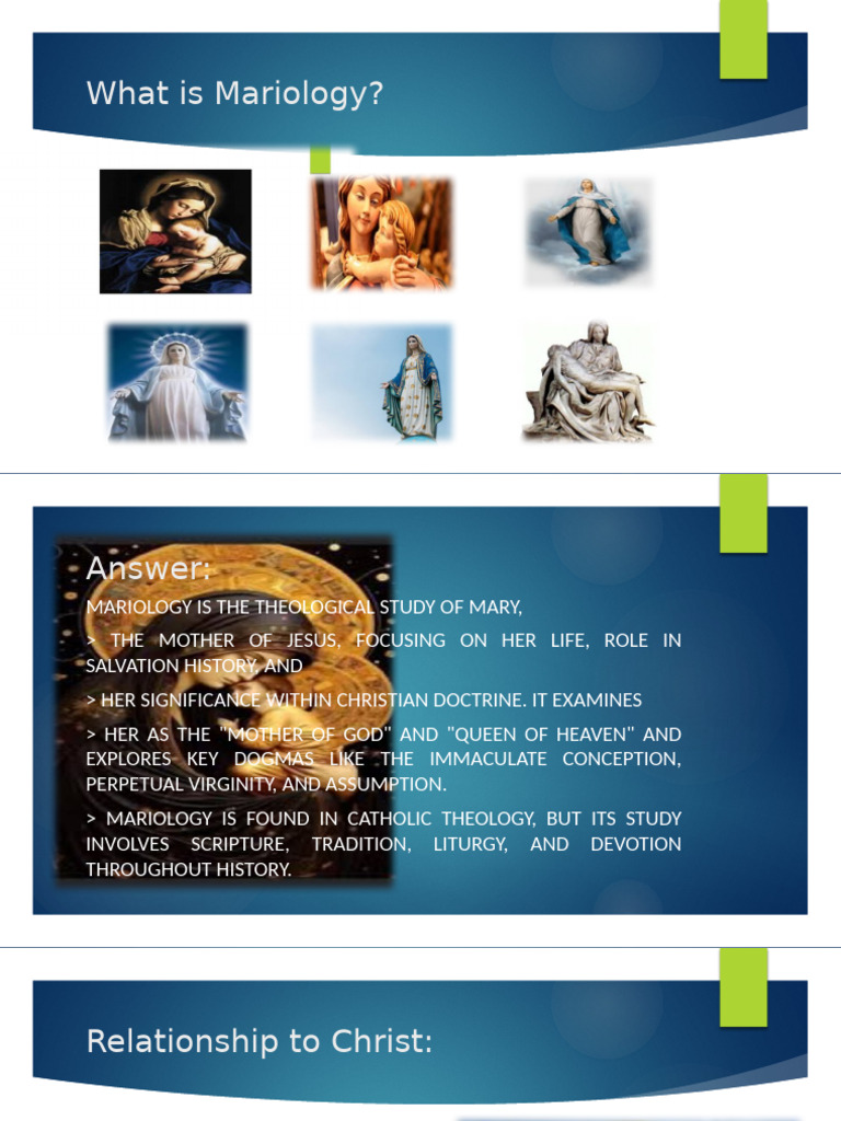 Understanding Mariology: Study of Mary | PDF | Mary, Mother Of Jesus ...