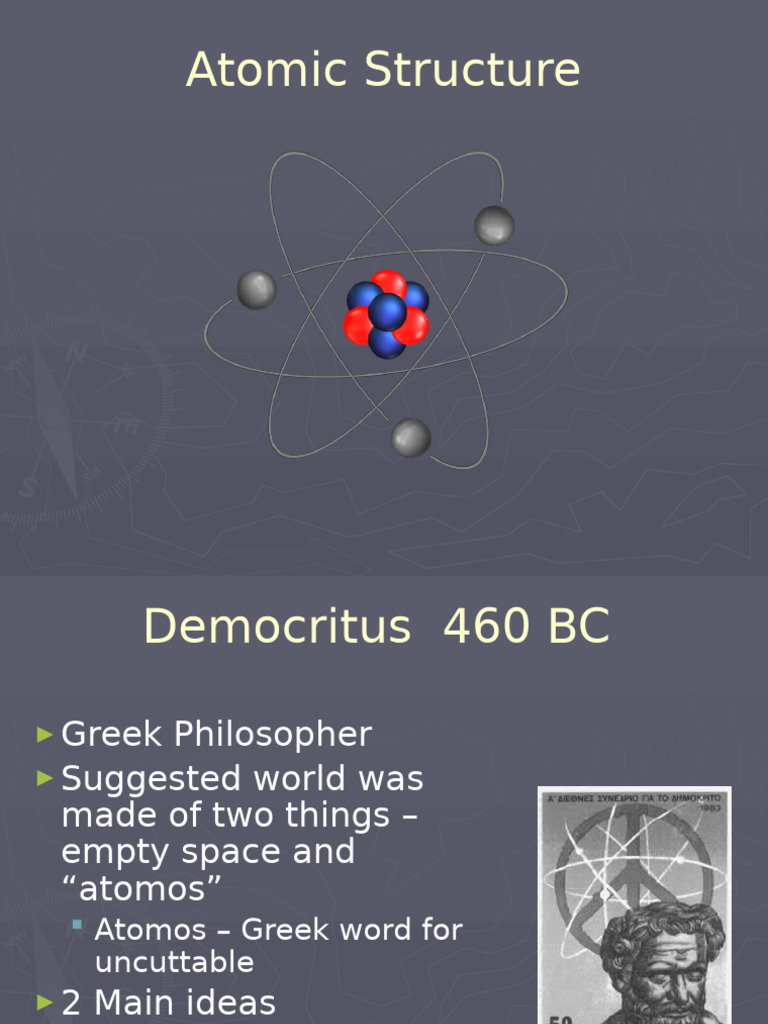 Overview of Atomic Structure and Theory | PDF | Atoms | Ion