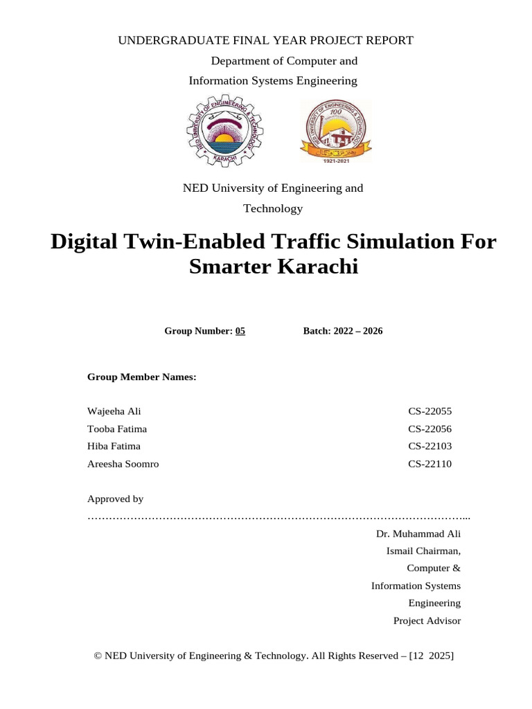 UNDERGRADUATE FINAL YEAR PROJECT REPORT (1) (1) (1) | PDF | Simulation ...