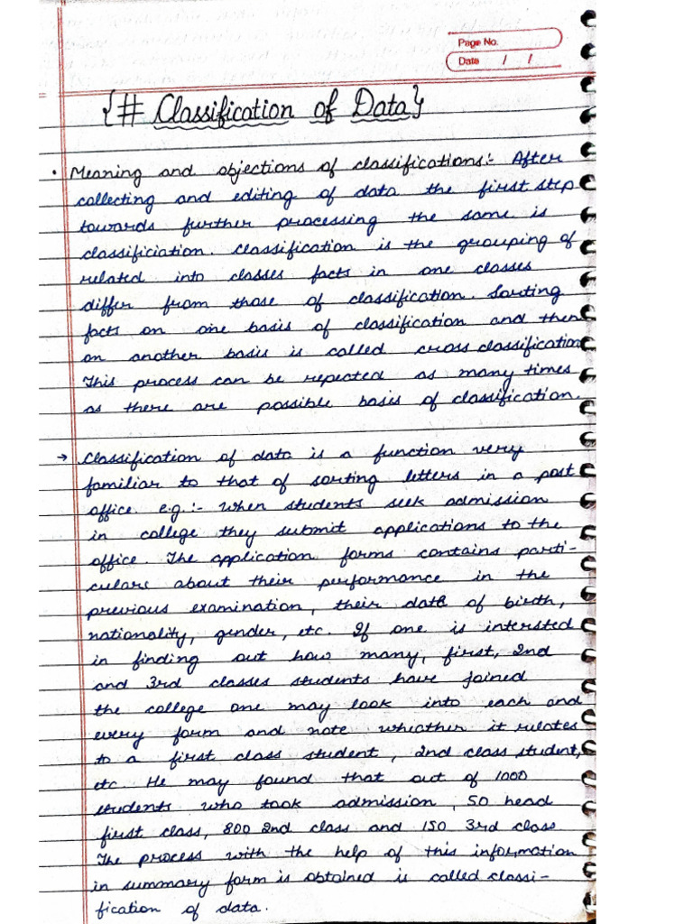 Classification | PDF