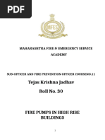 Fire Pump & Sprinkler System SOP | PDF | Fire Sprinkler System | Pump