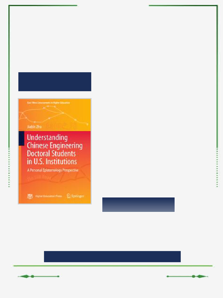 Understanding Chinese Engineering Doctoral Students in U S Institutions ...