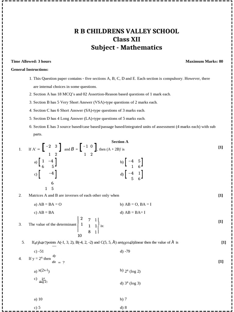 12 Math 2 | PDF | Angle | Functions And Mappings