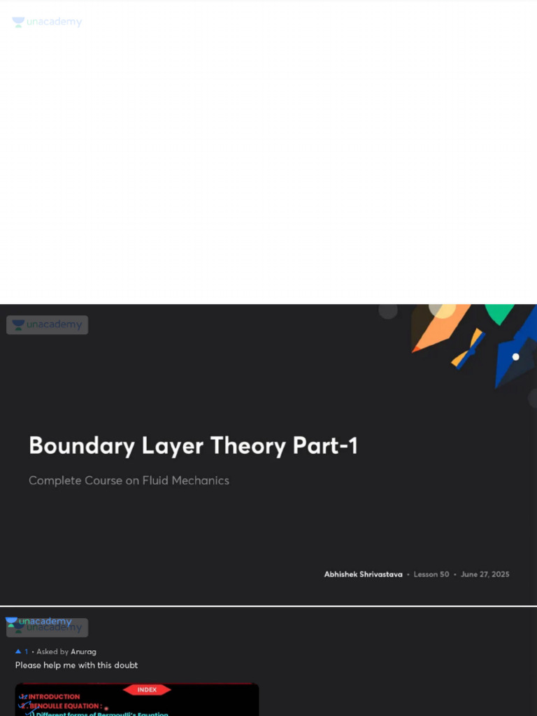 Boundary Layer Theory Part1 With Anno | PDF