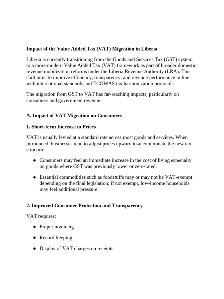 Vat | PDF | Cost Of Living | Value Added Tax