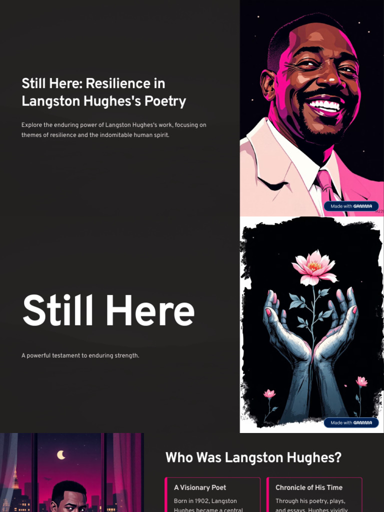 Resilience in Langston Hughes's Poetry | PDF | Harlem Renaissance | Poetry