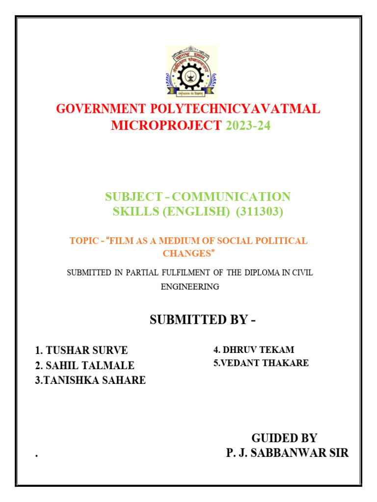 Microproject Final | PDF