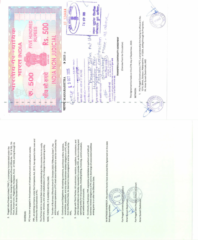 BTA Agreement (1) | PDF