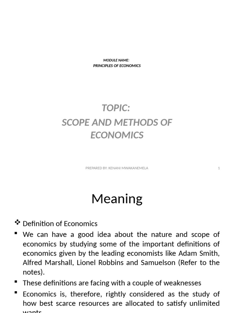 Intro to Economics | PDF | Economics | Economic System
