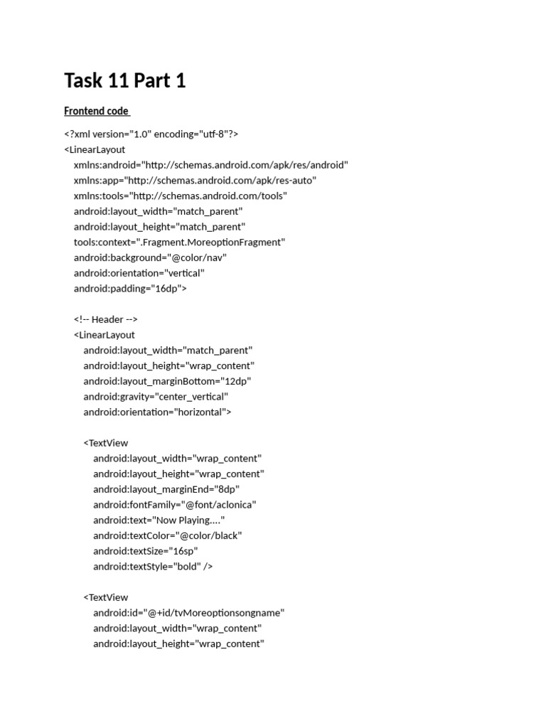 Task 11 Part 1 | PDF | Software | Software Engineering