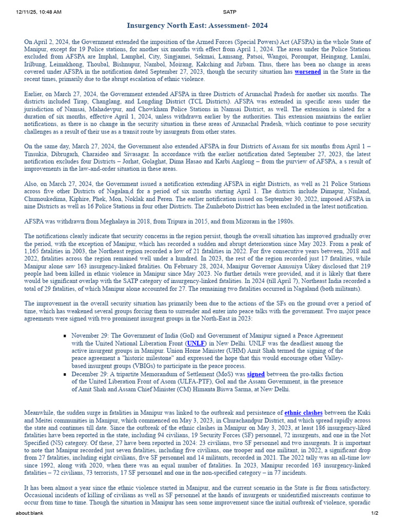 SATP | PDF | Conflicts