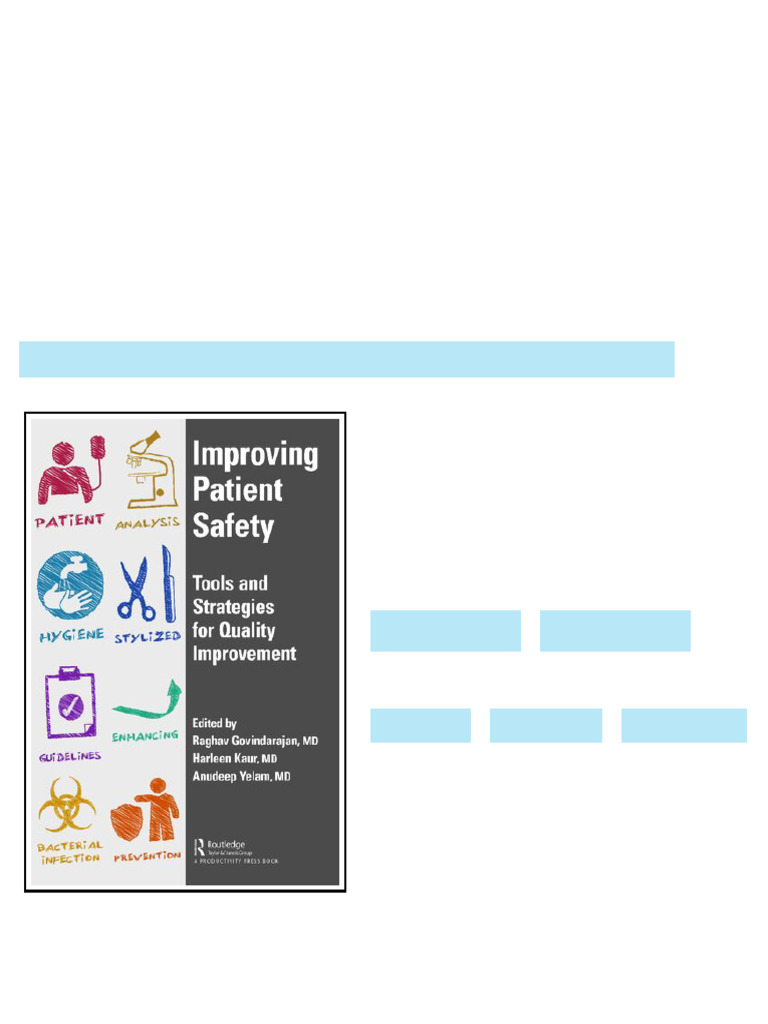 (Ebook) Improving Patient Safety: Tools and Strategies for Quality ...