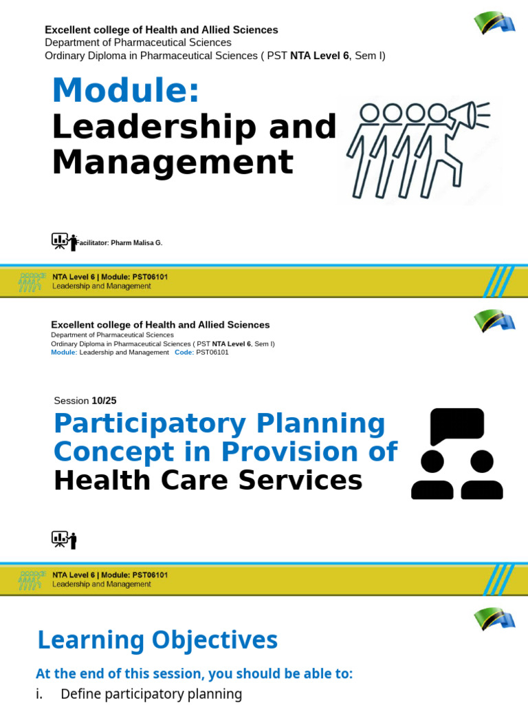 Participatory Planning in Healthcare Services | PDF | Verification And ...