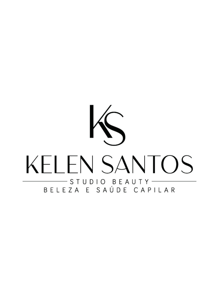 (PDF Vetor) Logo Kelen Santos | PDF