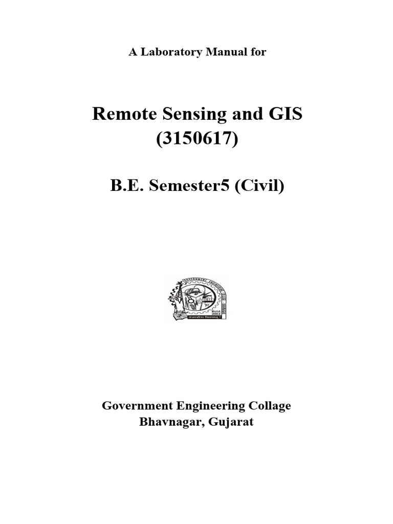 GIS Lab Manual Certificate | PDF