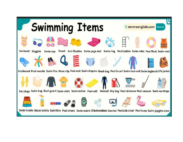 Item for Swimming | PDF
