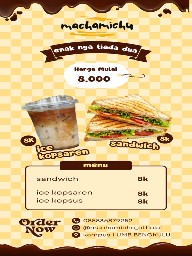 Merah Dan Putih Estetik Ceria Menu Makanan Banner - 20251218 - 081226 ...