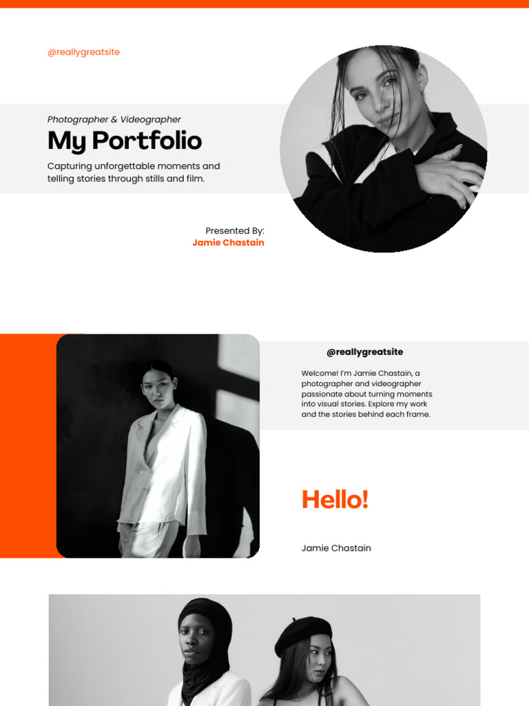 Jamie Chastain: Photographer & Videographer | PDF | The Arts