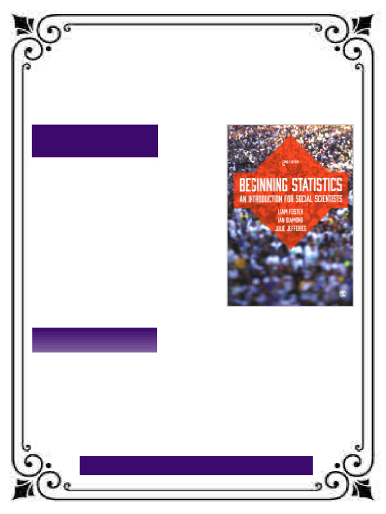 Beginning Statistics An Introduction for Social Scientists 2nd Edition ...