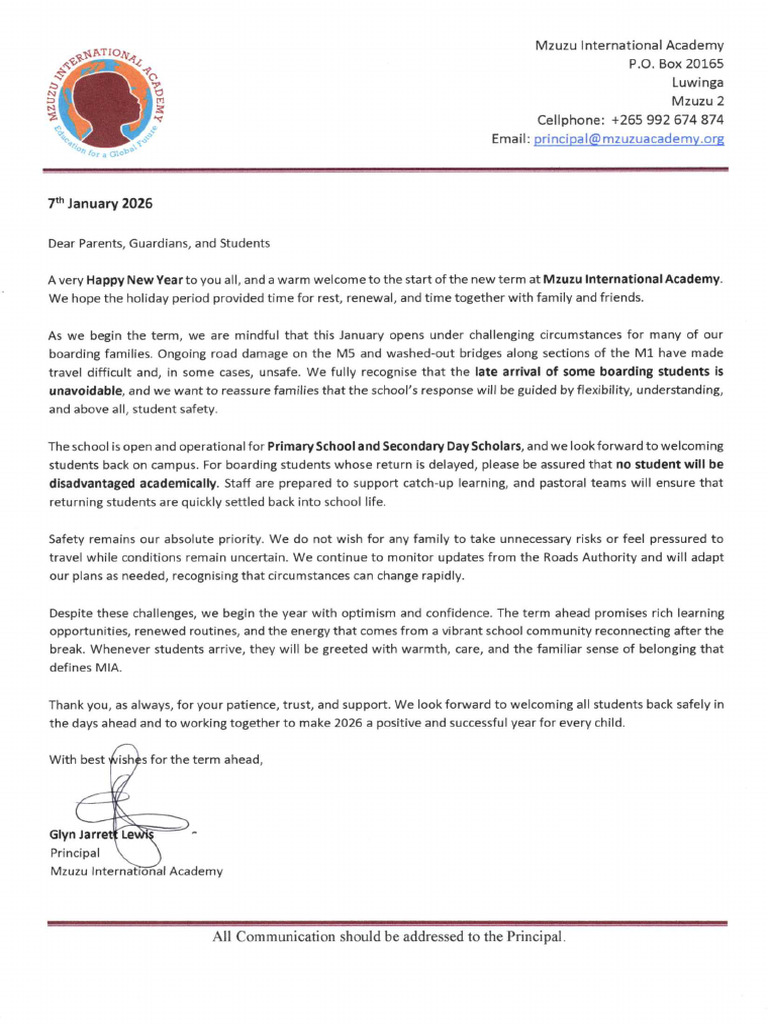 Welcome to Term 2_ 07 January 2026 | PDF