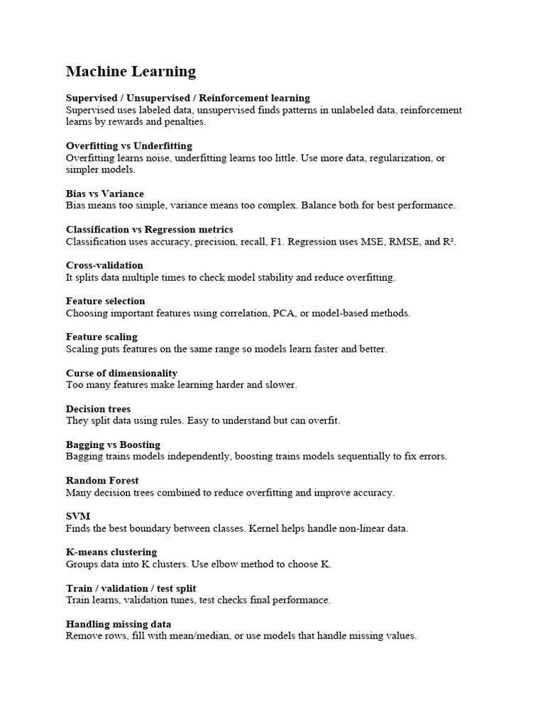 Machine Learning | PDF | Machine Learning | Algorithms