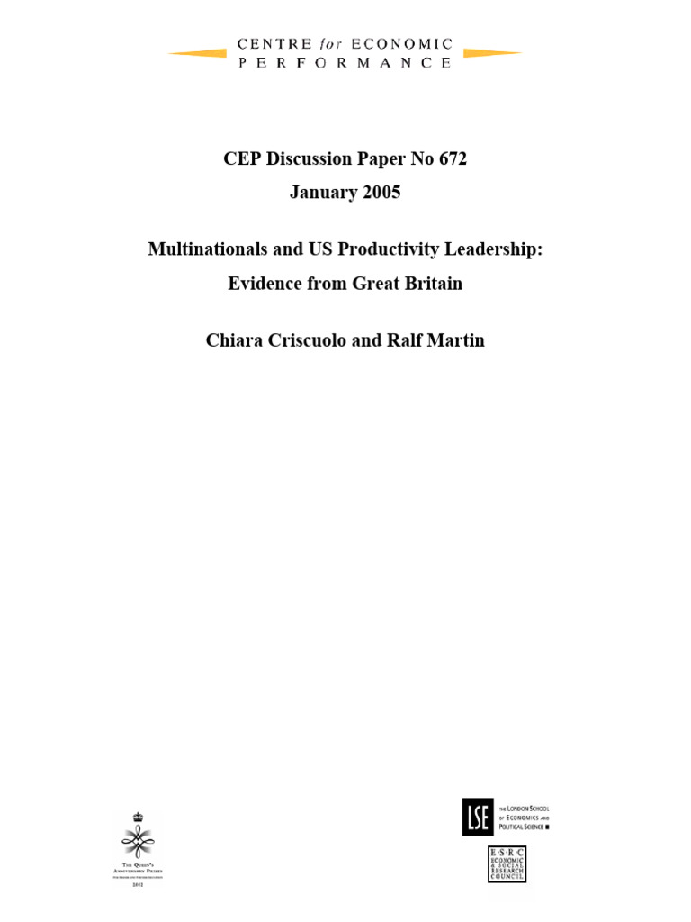 CRISCUOLO MARTIN.multinationalsandUSProductivitylearship ...