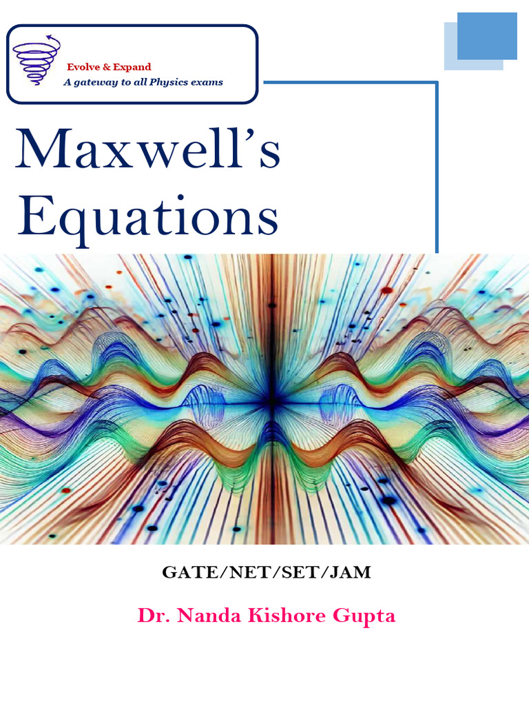 Maxwell Equations-sample | PDF | Maxwell's Equations | Electromagnetic ...