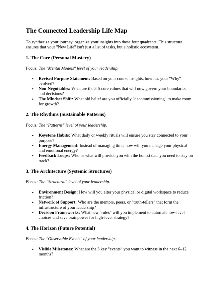 Go-Forward Life-Map 2 | PDF