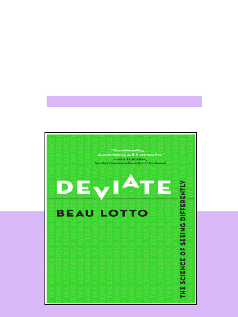 Deviate The Science Of Seeing Differently Unabridged Beau Lottoluna ...