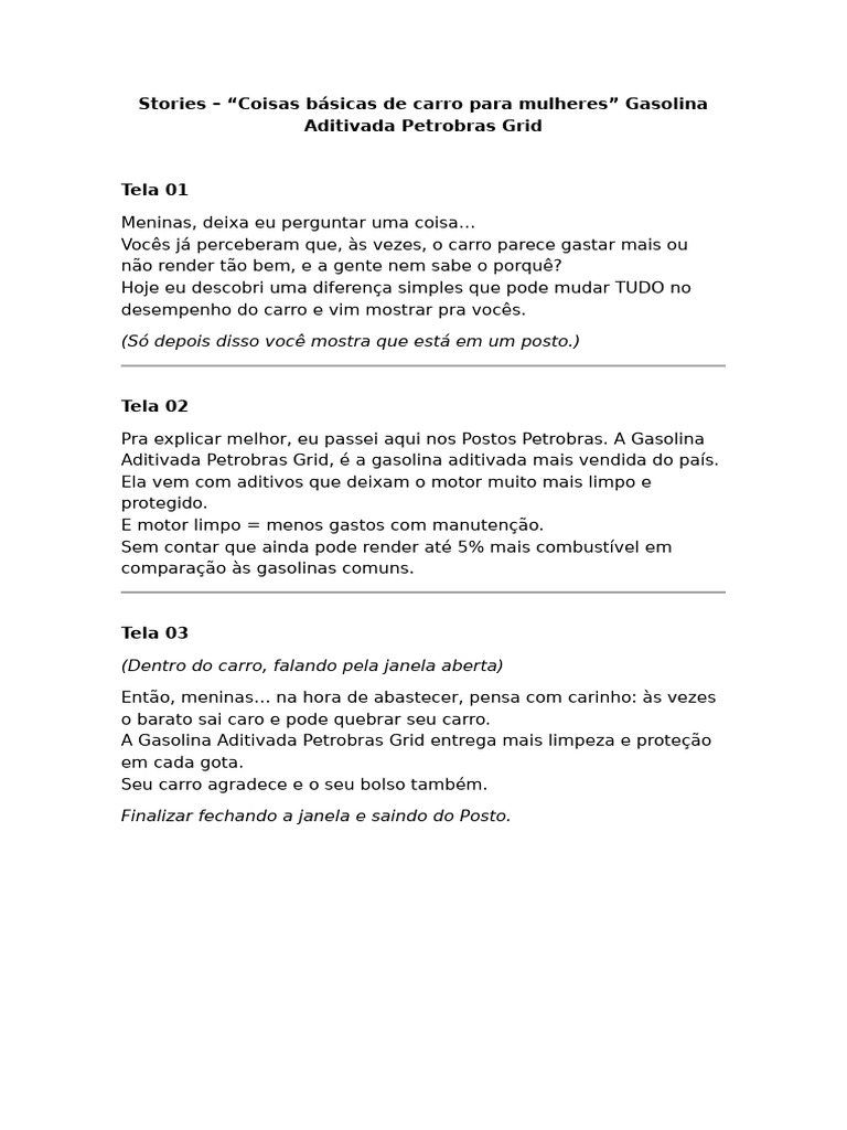 Grid - Vittória | PDF | Gasolina | Motores