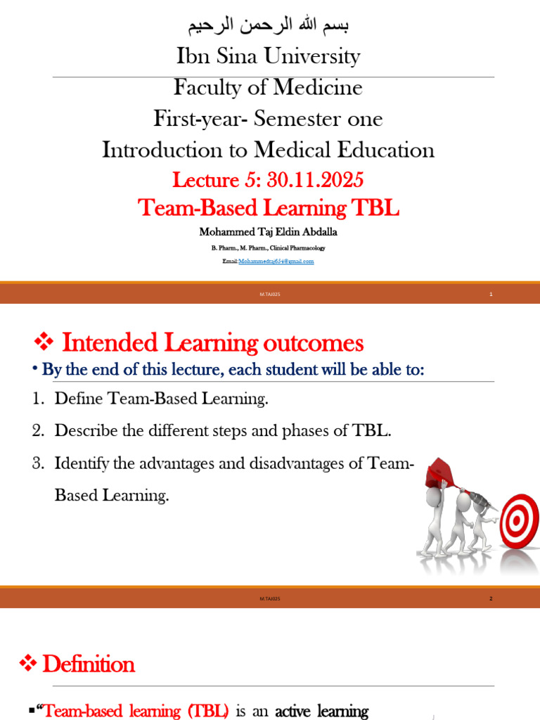 Team-Based Learning TBL - Colored | PDF | Pedagogy | Teaching