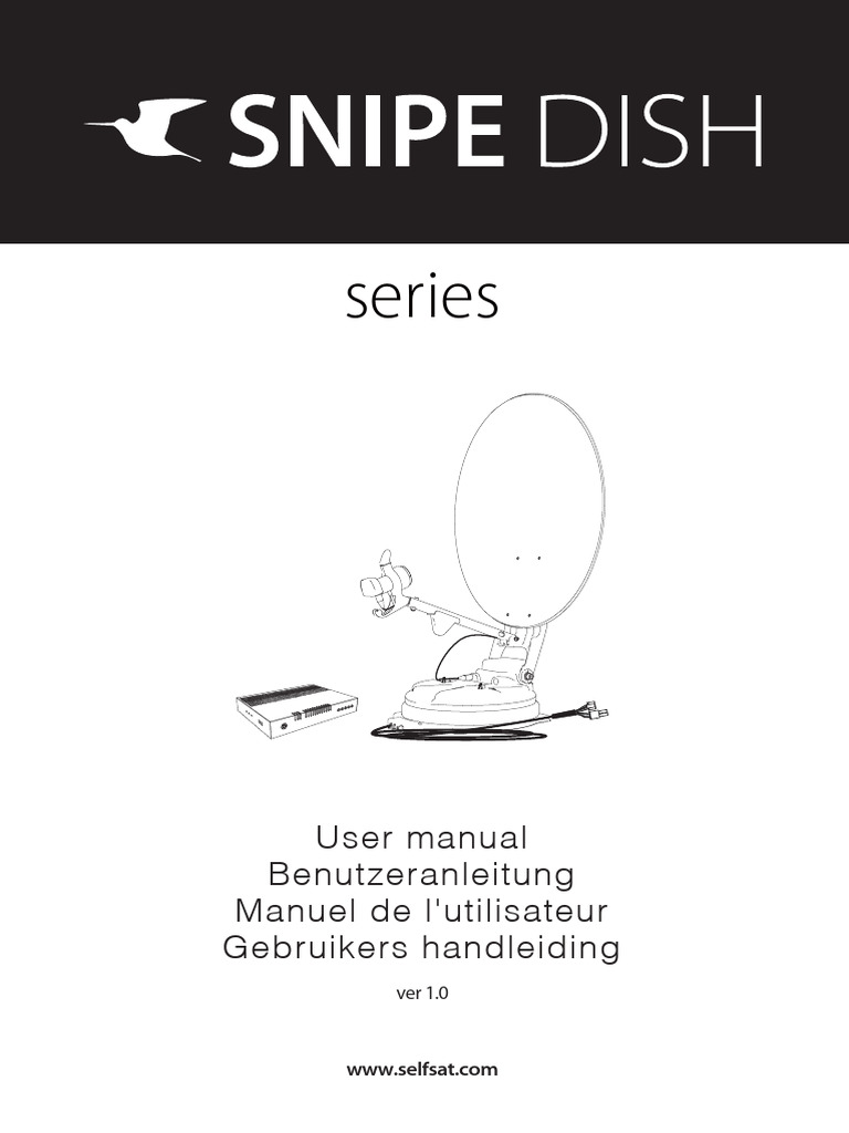 SELFSAT SNIPE DISH - Usermanual - EN - DE - FR - NL | PDF | Electronics ...