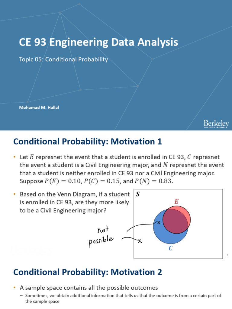 05 Conditional Probability Notes | PDF | Probability | Mathematics