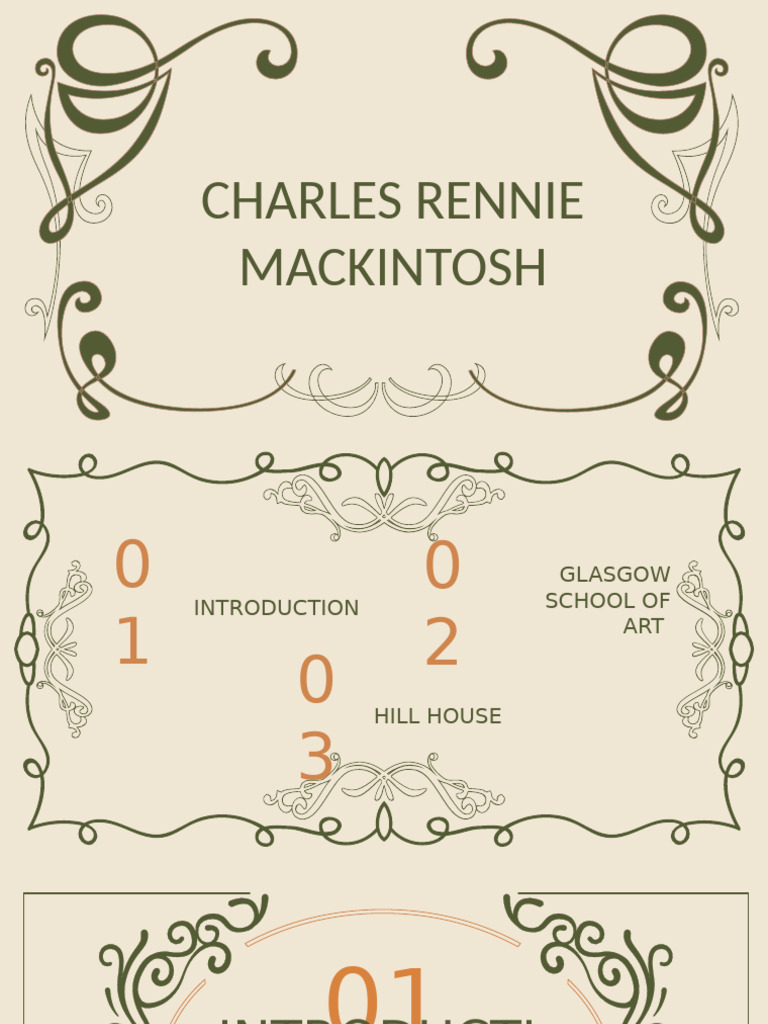 Charles Rennie Mackintosh's Art Nouveau Masterpieces | PDF | Art ...