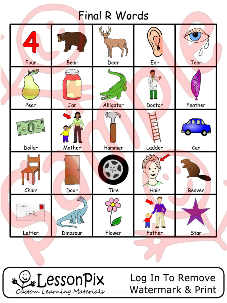 Final R Words | PDF