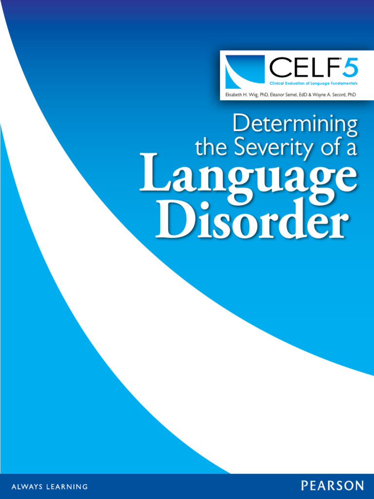 Language Disorder Severity Assessment | PDF | Percentile | Mean