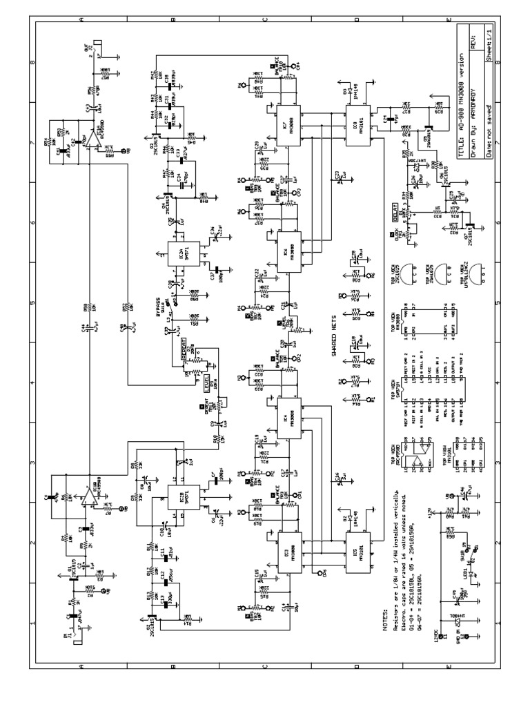 AD-900 MN3008 Version | PDF