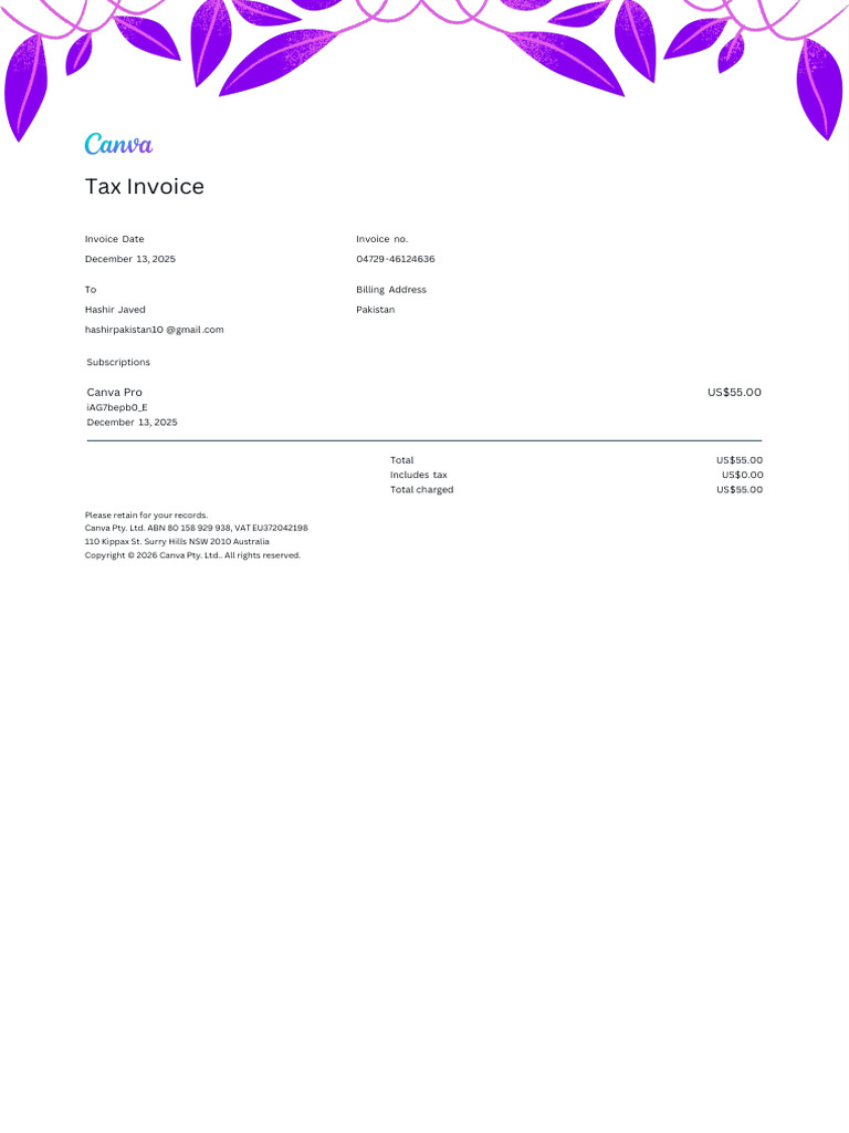 invoice-04729-46124636 | PDF