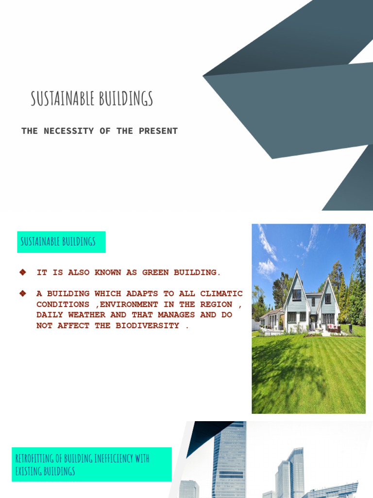 Sustainable Building Adaptation Techniques | PDF