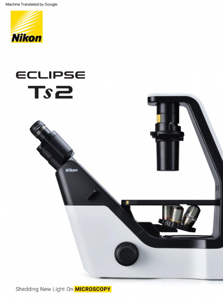 Microscópio Binocular Invertido Eclipse TS2 - Nikon (PT) | PDF | Pixel | Câmera