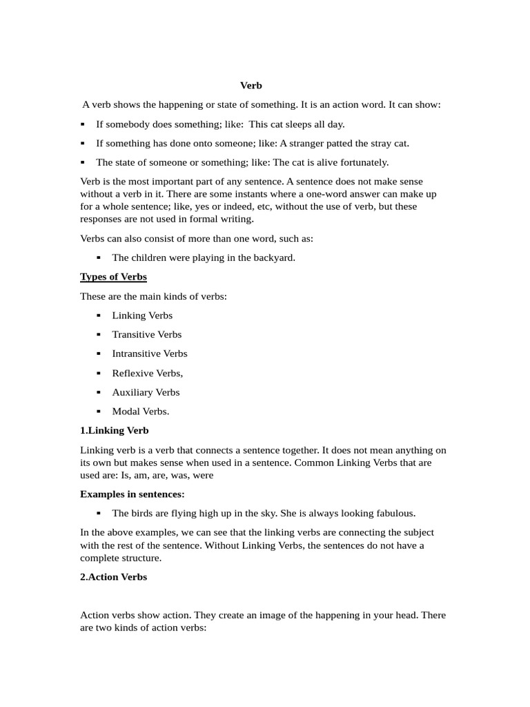 Understanding Verbs and Adverbs | PDF | Verb | Adverb