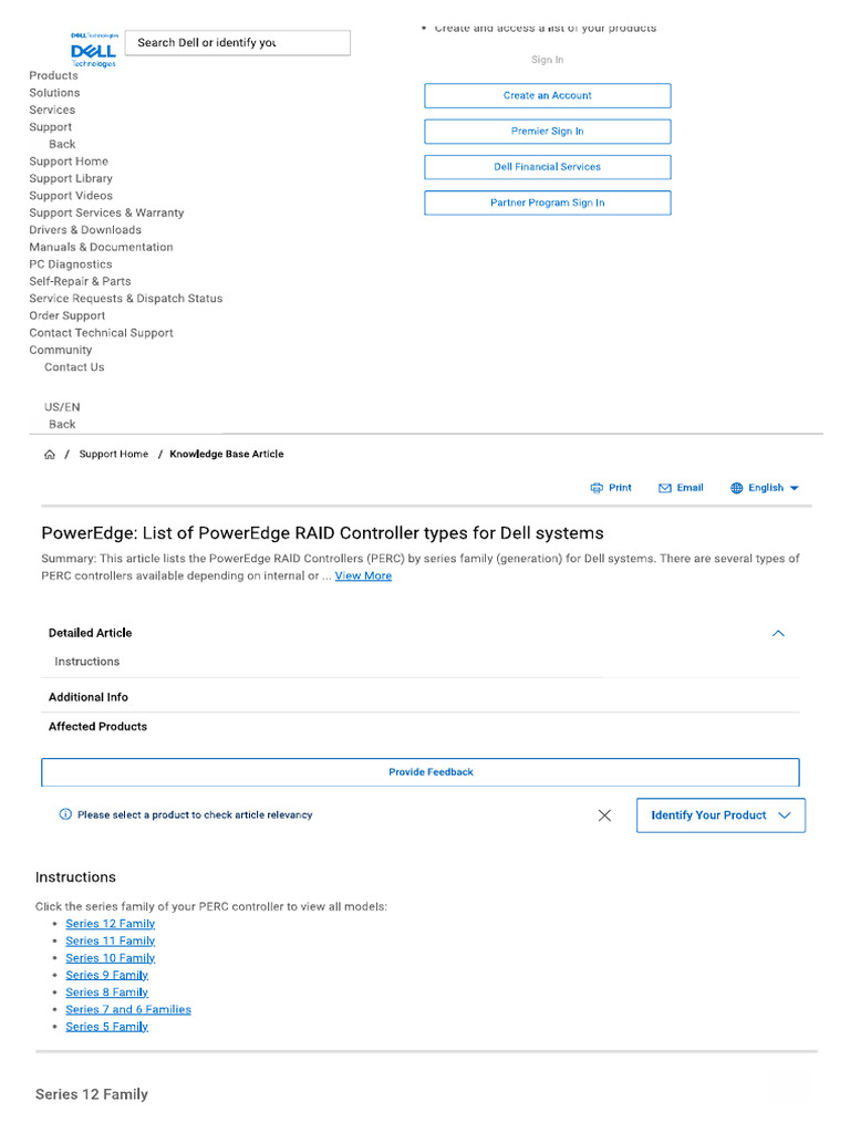 Perc Raid Cards | PDF